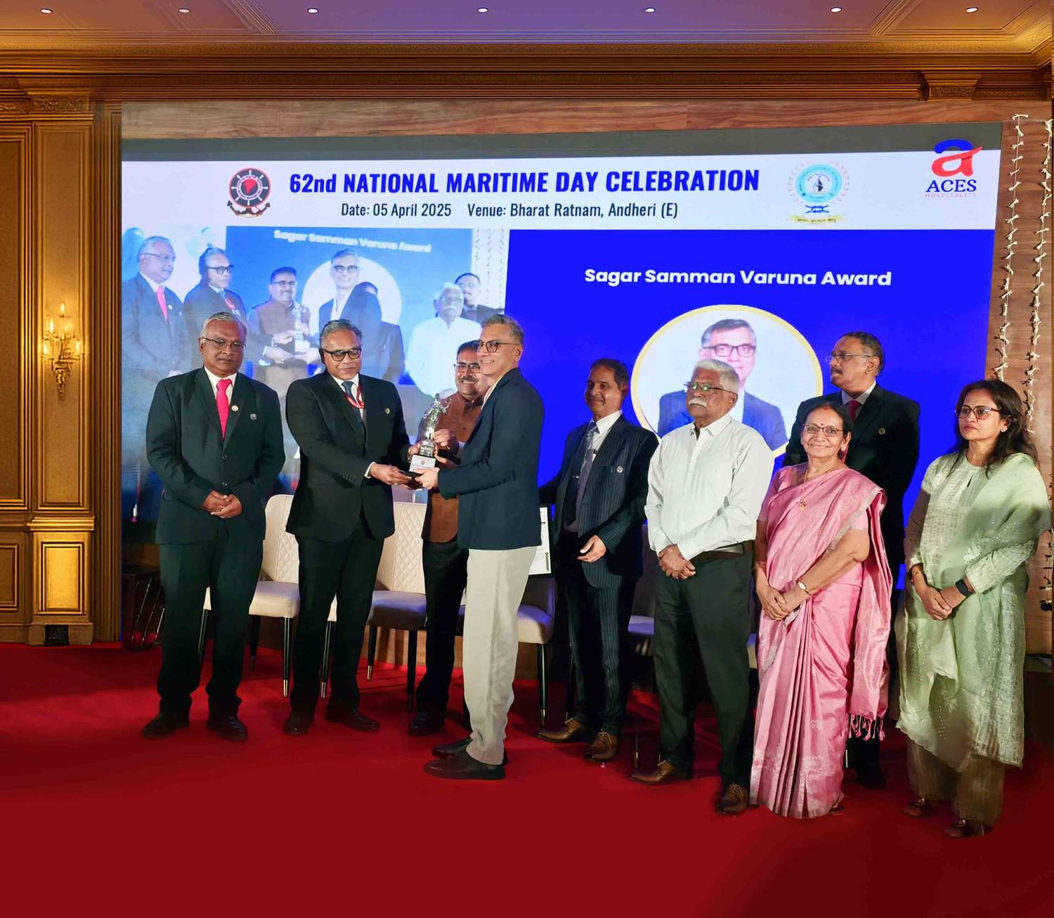 India’s Highest Maritime Honour to Capt. Rajesh Unni